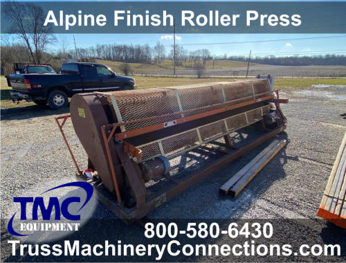 Find Finish Roller Presses Now!
